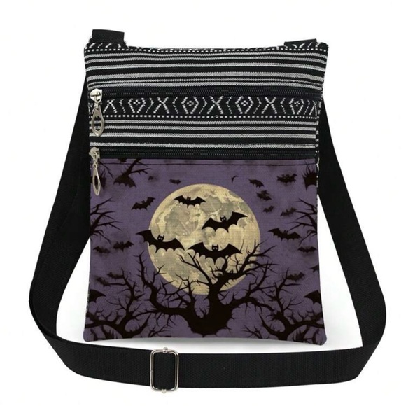 Bags | Haunted Bats Sling Bag | Poshmark